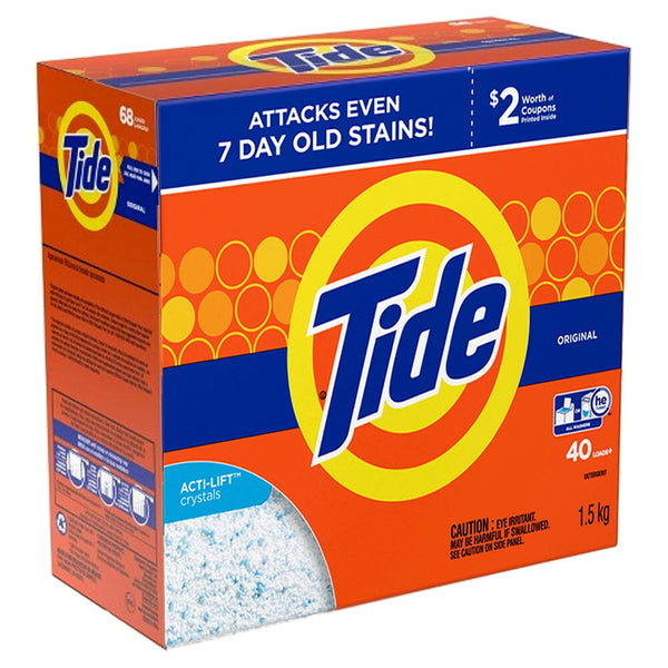 Laundry Detergent - Tide® Powder Ultra – Conquest Distributors